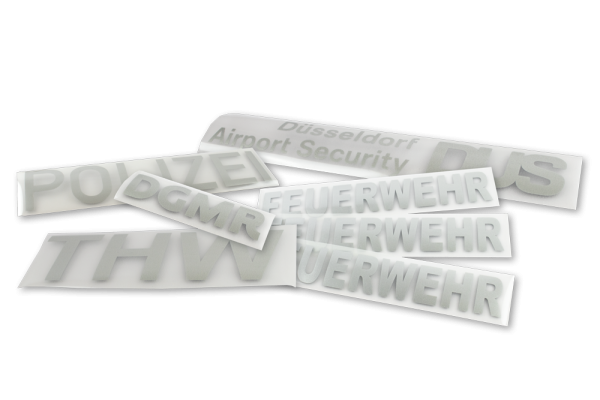Reflective emblems » THERMOTEX NAGEL GmbH