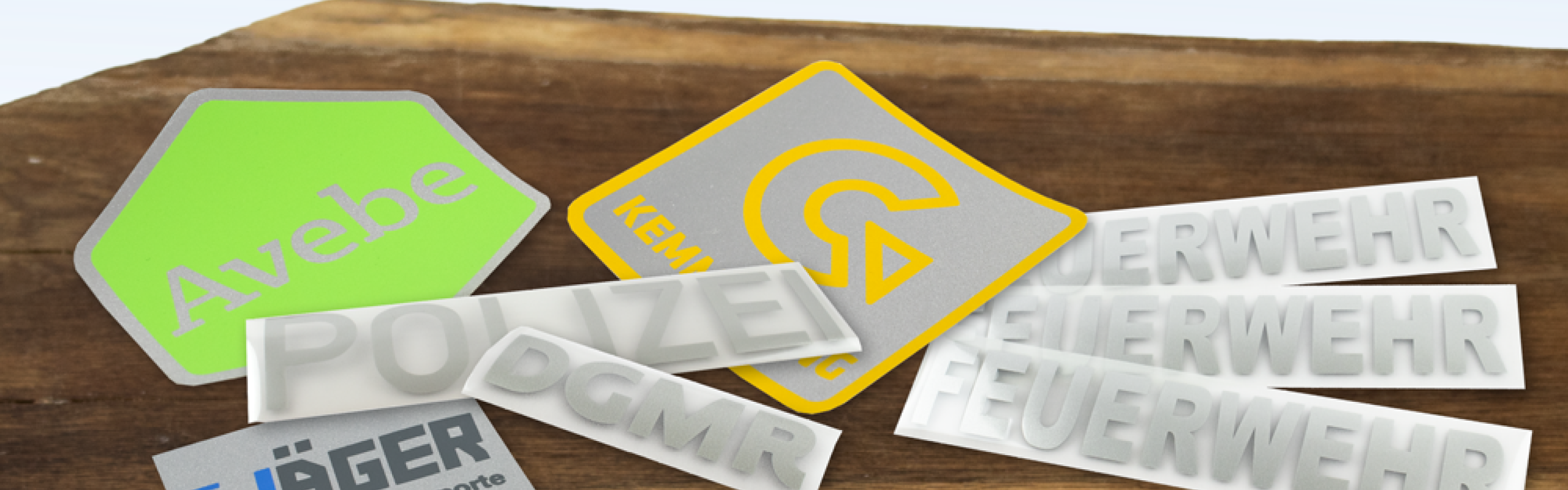 Reflective emblems » THERMOTEX NAGEL GmbH